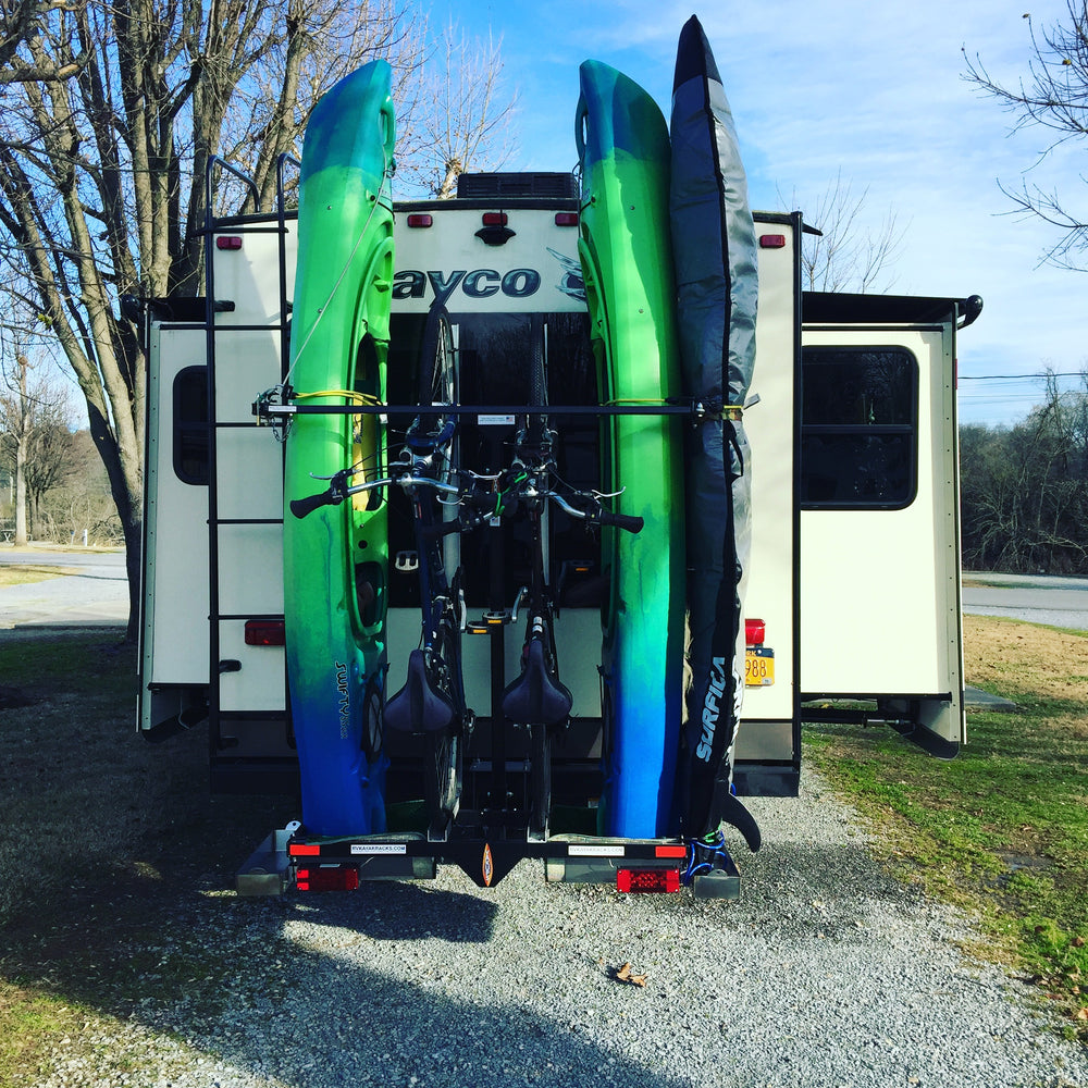 Yakups brand Vertical Kayak Racks - OKR2B56 RV Fifth Wheel / Motorhome ...
